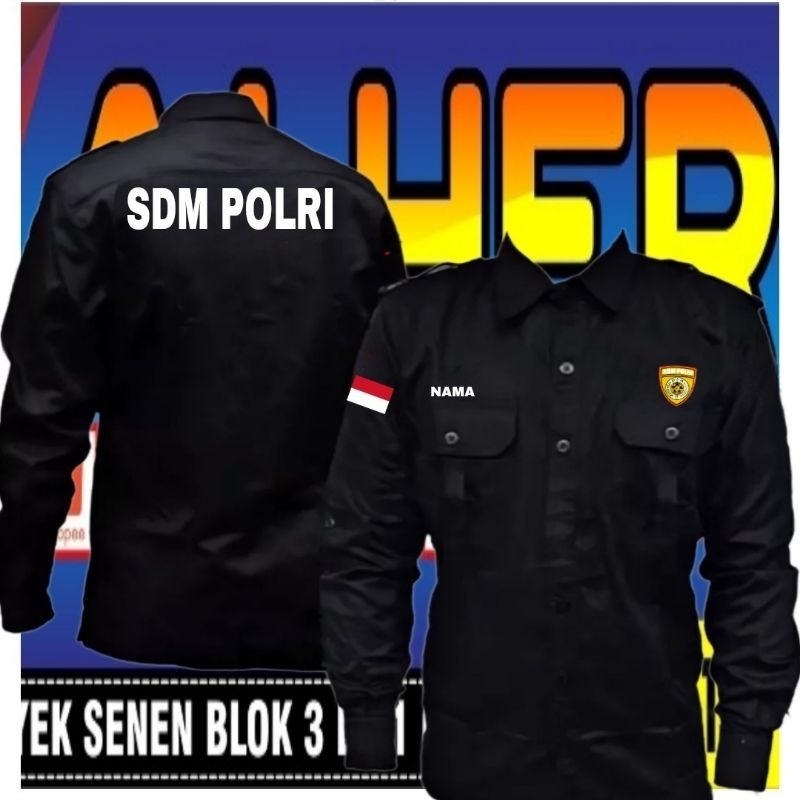 Jual kemeja SDM POLRI baju SDM POLRI seragam SDM POLRI Pdh SDM POLRI ...