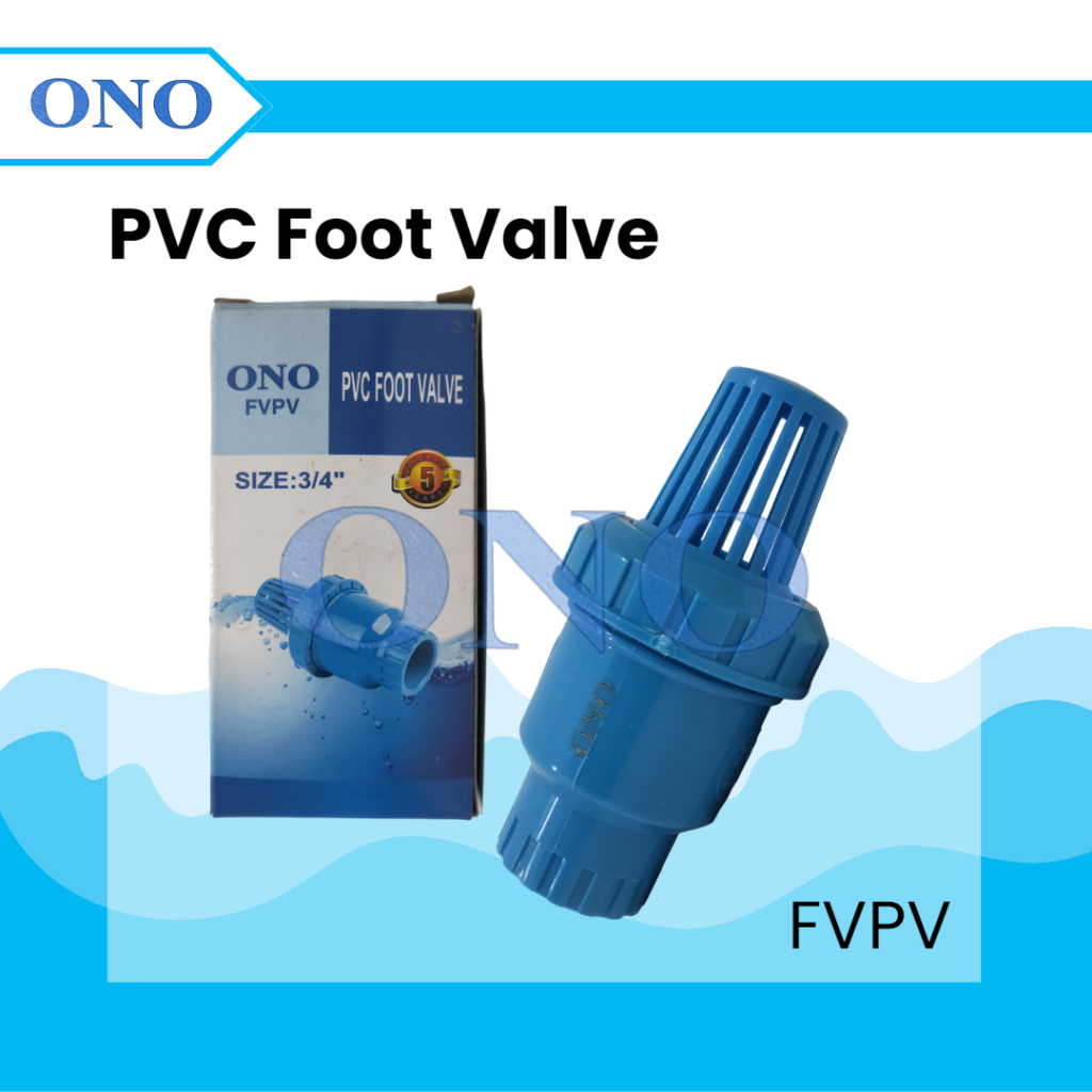 Jual Foot Valve PVC \ Foot Klep FVPV ONO | Shopee Indonesia