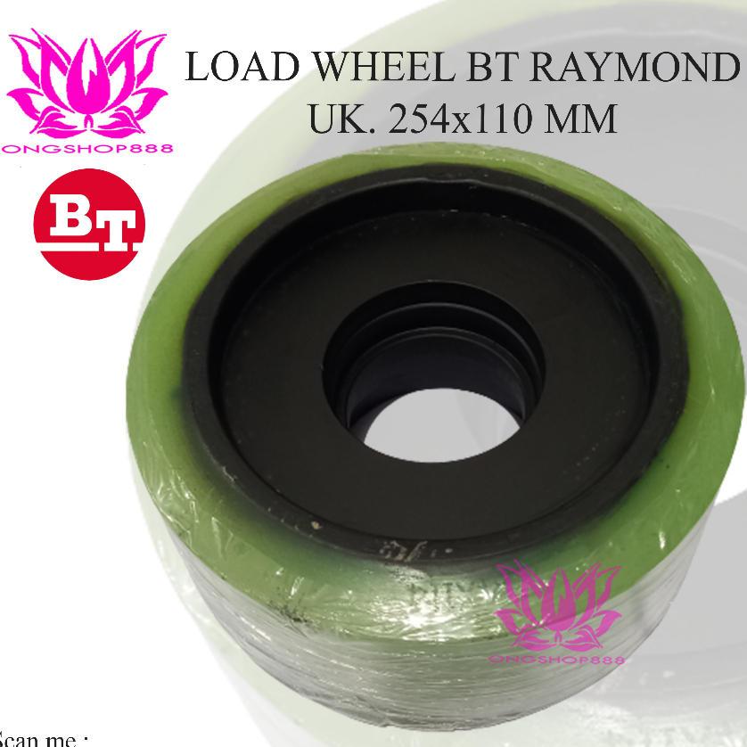 Jual Roda Toyota Forklift BT Raymond Load Wheel 254x114 mm Wheel ...