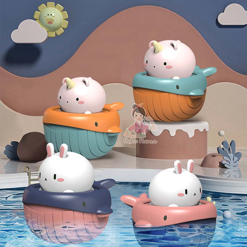 Jual Mainan Air Anak Bayi Mandi Bath Toys Kelinci Lucu Shower Original ...