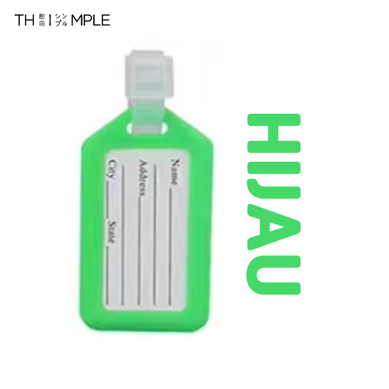 Jual Tag Label Koper Bagasi Gantungan Label Nama Tas Luggage Tag /12 ...