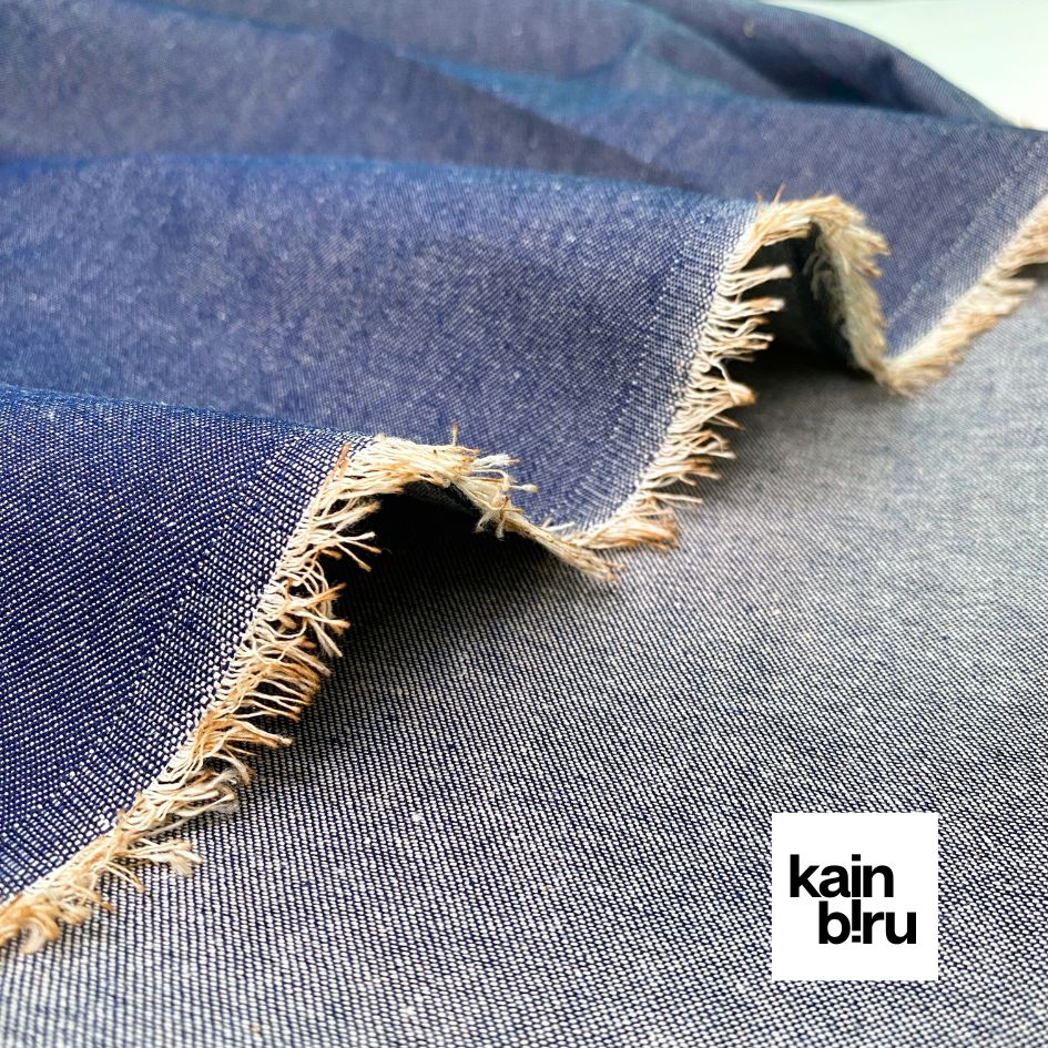 Jual AIRY BLUE | Kain Denim 6.5 Oz - Non Stretch - Before Wash | Shopee ...