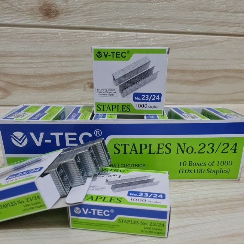 Jual ISI STAPLES - ISI STAPLES 23/24 - ISI STAPLES GUN TACKER | Shopee ...