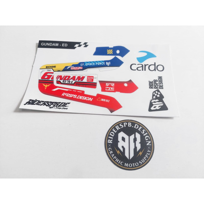 Jual GUNDAM ED - STICKER DECAL SKINCOVER GARSKIN CARDO PACKTALK EDGE ...