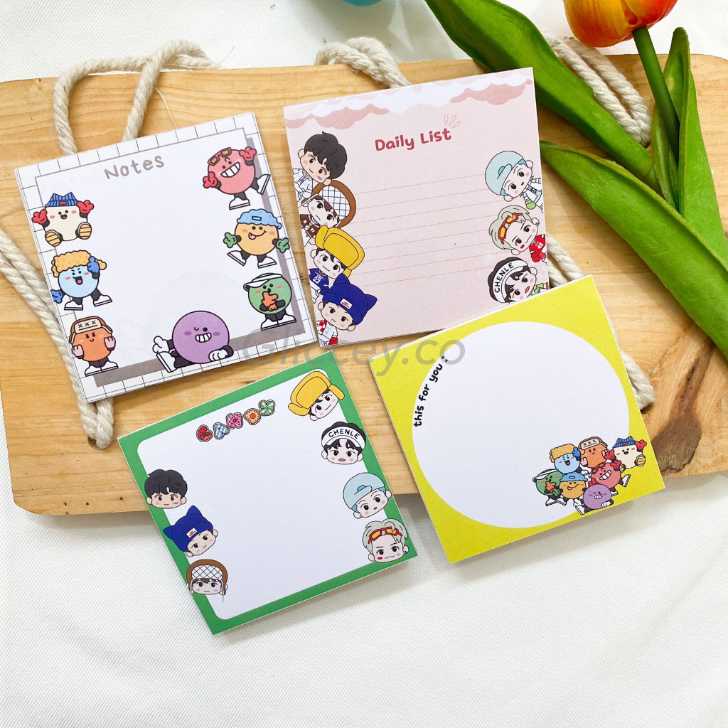 Jual MEMOPAD CANDY NCT DREAM || NOTEPAD STICKY NOTES NCT | Shopee Indonesia