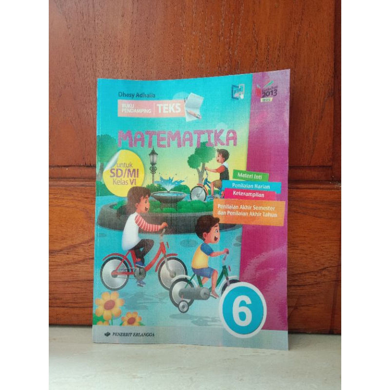 Jual Buku Pendamping Tematik Terpadu Matematika Untuk Sd And Mi Kelas 6