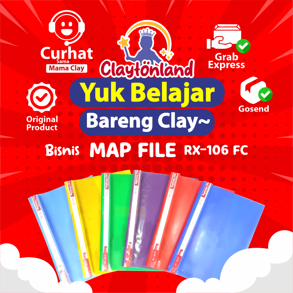 Jual 1pcs Rex Map Bisnis File Plastik F4 Tempat Dokumen Map File ...