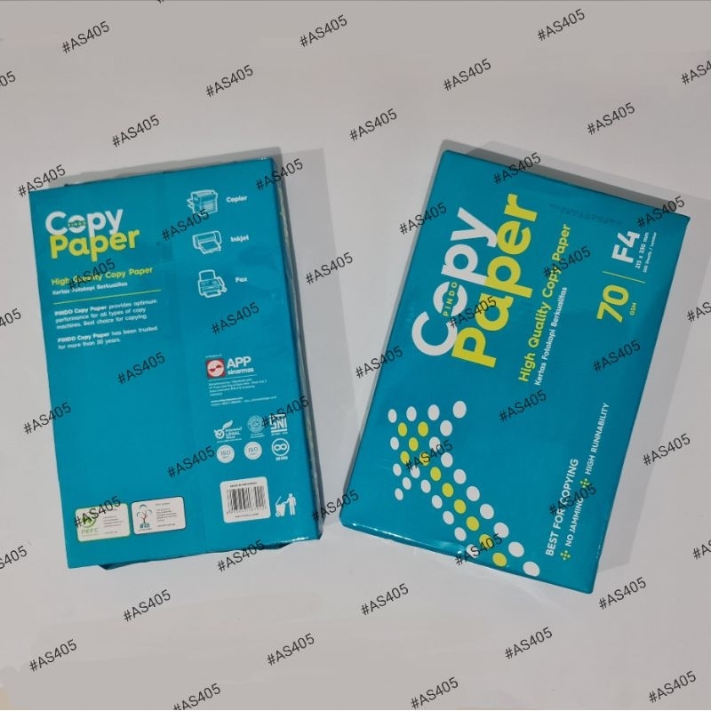 Jual Kertas HVS MURAH / PRINT / FOTOCOPY COPY PAPER F4 70 GSM (1 RIM ...