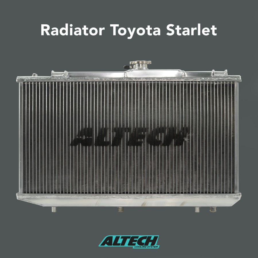 Jual RADIATOR ALUMINIUM 2 PLY ALTECH TOYOTA STARLET EP82 GT FULL SIZE ...