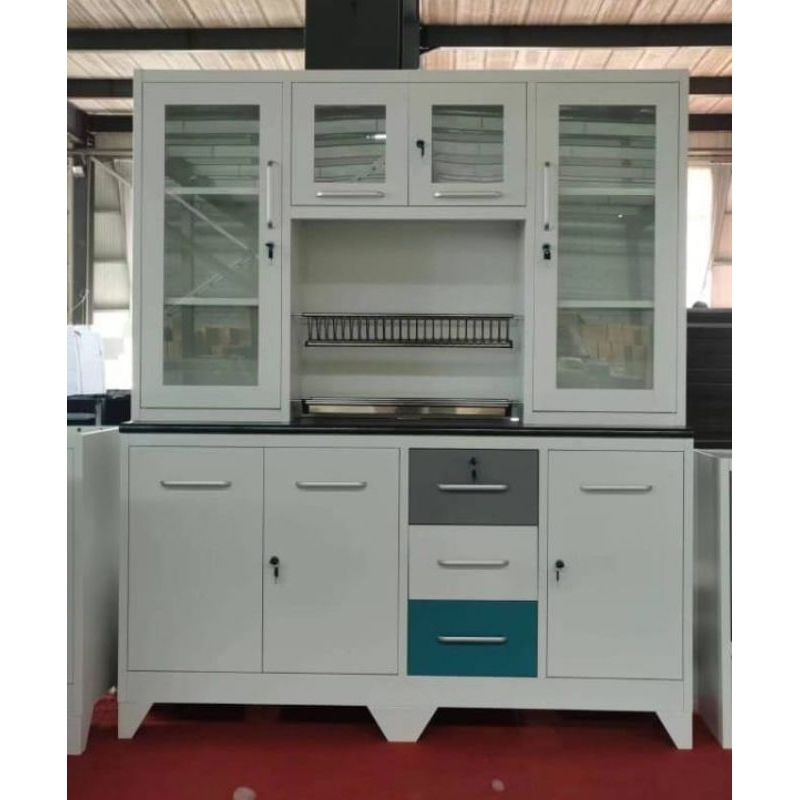 Jual Lemari Dapur Rak Piring Plat Besi KD 101 | Shopee Indonesia