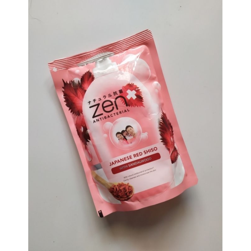 Jual Zen Antibacterial Japanese Red Shiso 400 ml | Shopee Indonesia