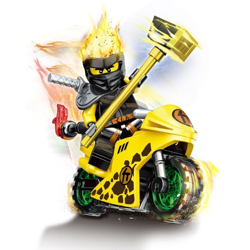 Jual action figure ninja motor 61082 shinobi kendaraan | Shopee Indonesia