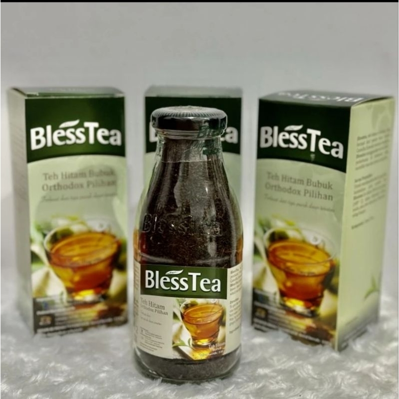 Jual BLESSTEA BLESS TEA 110 gr Teh hitam orthodox original | Shopee ...