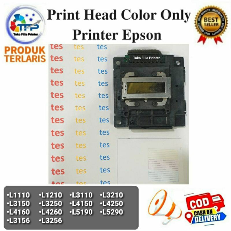 Jual Print Head Color Only Printer Epson L1110 L1210 L3110 L3210 L3150 ...