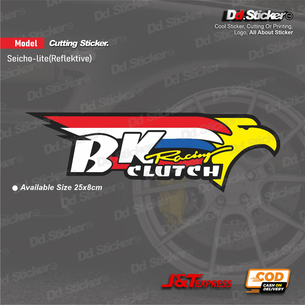 Jual Sticker Logo BK Racing | Cutting Sticker | Shopee Indonesia