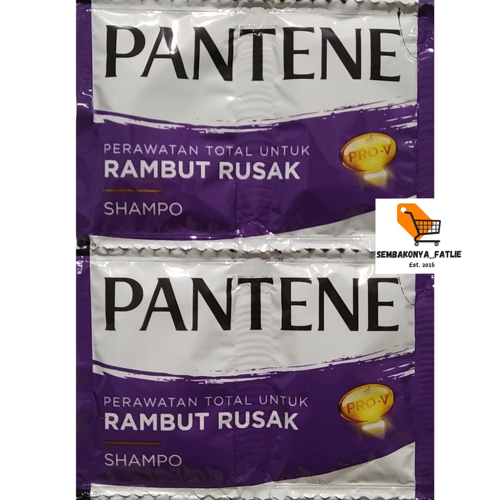 Jual SAMPO PANTENE SACHET / 1 RENCENG ISI 12 / 10ML | Shopee Indonesia
