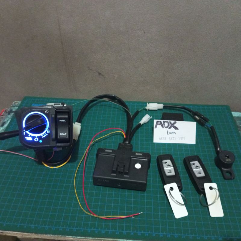 Jual kunci Keyless Remot Smartkey Full ORI PCX 160/ADV 160 PNP Metic ...