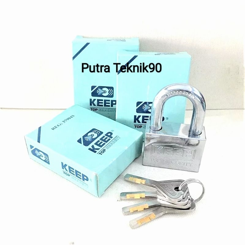 Jual GEMBOK KEEP TOP SECURITY 60MM PENDEK | Shopee Indonesia