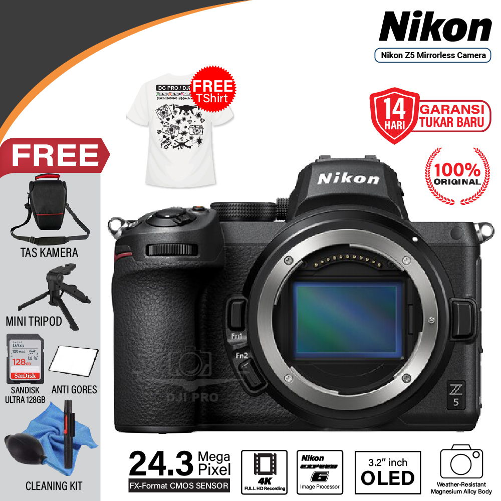 Jual Nikon Z5 Body Only Camera Mirrorless Nikon Z 5 - Original | Shopee Indonesia