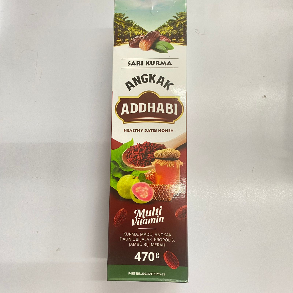 Jual SARI KURMA ANGKAK ADDHABI 470 G PENAMBAH TROMBOSIT DBD / TIPES ...