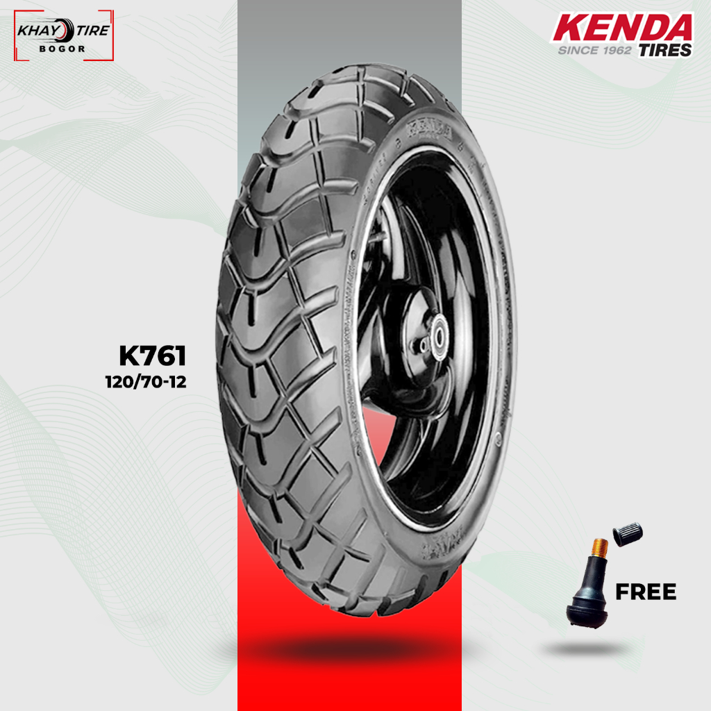 Jual Ban Motor Vespa Matic - KENDA K761 120/70 Ring 12 Tubeless | Shopee Indonesia