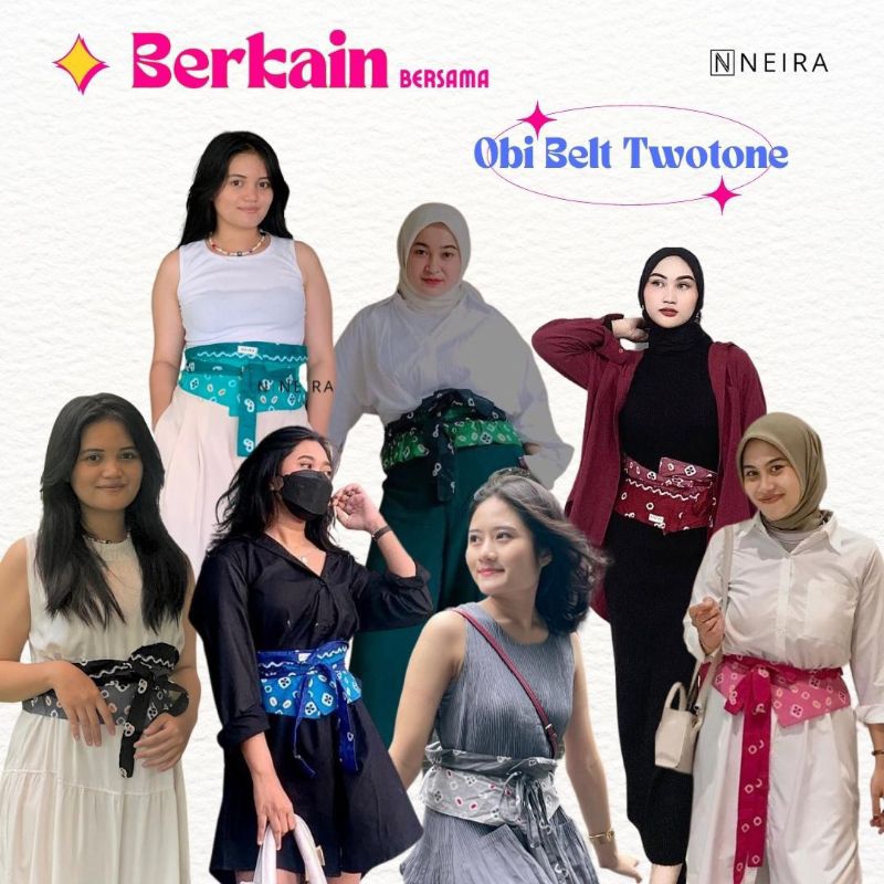 Jual Obi Belt Batik dan Jeans By NEIRA | Shopee Indonesia