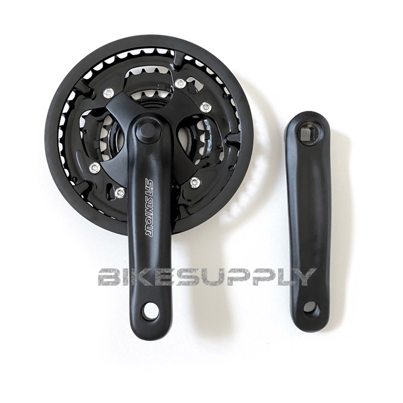 Jual Crank Set (Crankset) Sepeda Merk SR Suntour Triple 3 Speed 24 - 34 ...
