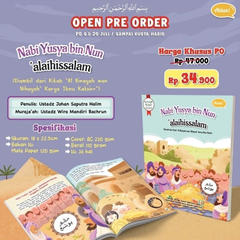 Jual Nabi Yusya Bin Nun 'Alaihissalam Ready | Shopee Indonesia