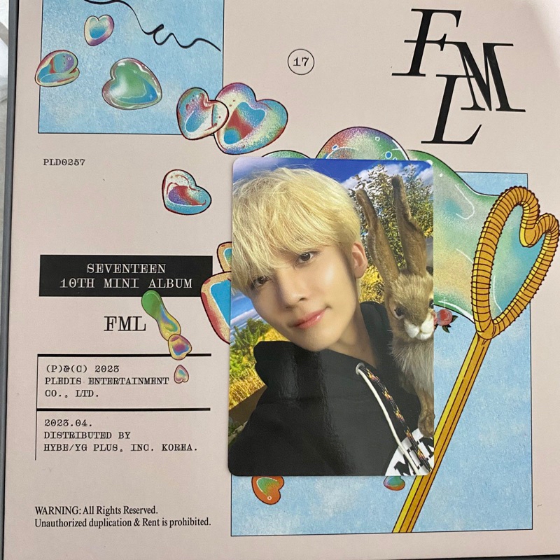 Jual [CLEARANCE SALE] All about joshua hong seventeen fml carver rusa ...