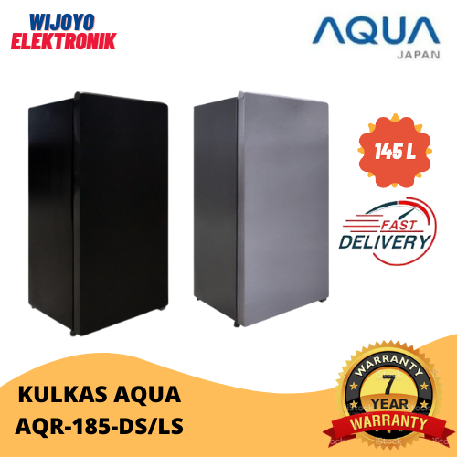 Jual KULKAS AQUA LEMARI ES 1 PINTU 150L AQR D185 MLS/MDS | Shopee Indonesia