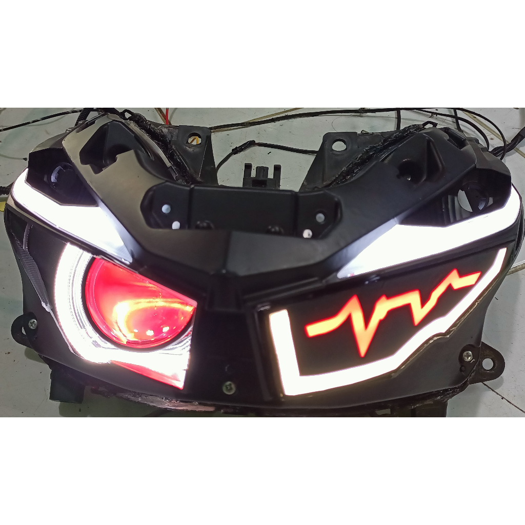 Jual lazy lamp lampu variasi vario led old/ new aerox old | Shopee ...