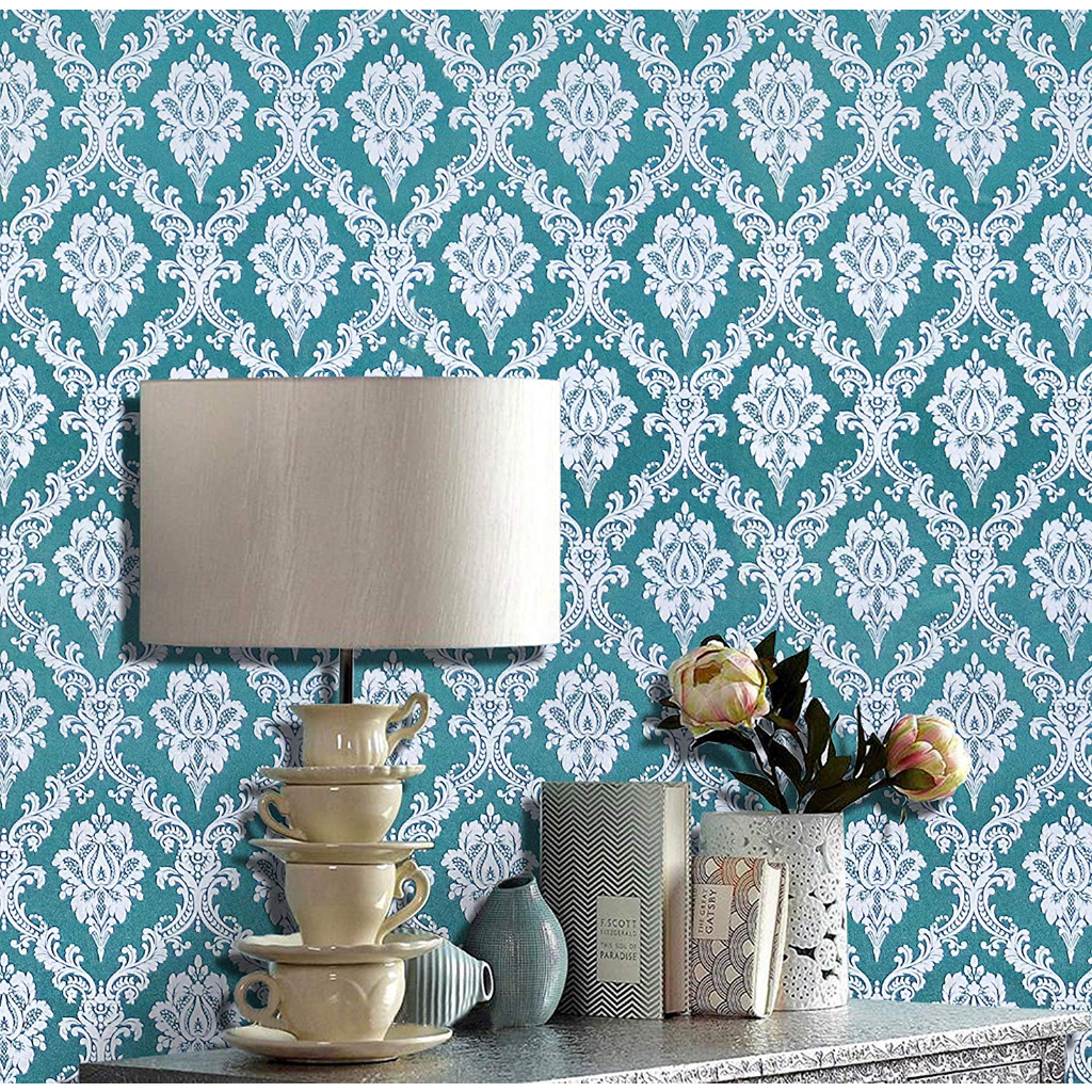 Jual Wallpaper Stiker Dinding Kualitas Terbaik Ukuran 9M Wallpaper ...