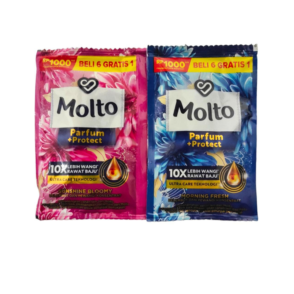 Jual SACHET - Molto Parfum + Protect Pelembut dan Pewangi Pakaian ...