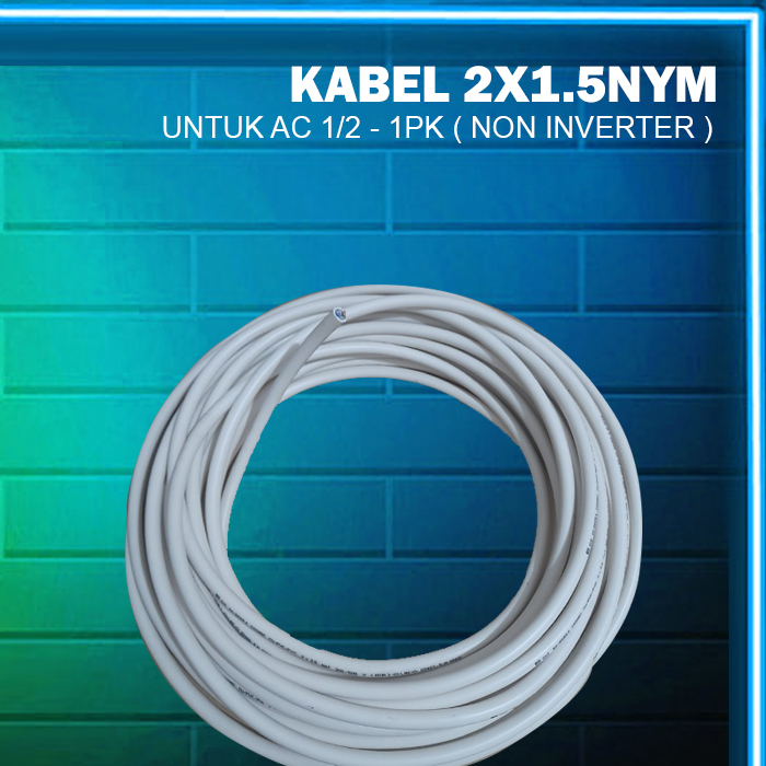 Jual kabel ac 1/2pk sampai 2pk ( NYM ) untuk jenis ac standart & low ...