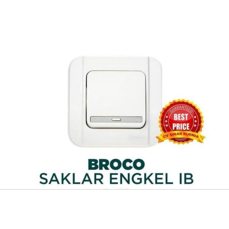 Jual Broco IB inbow saklar engkel (tanam) | Shopee Indonesia