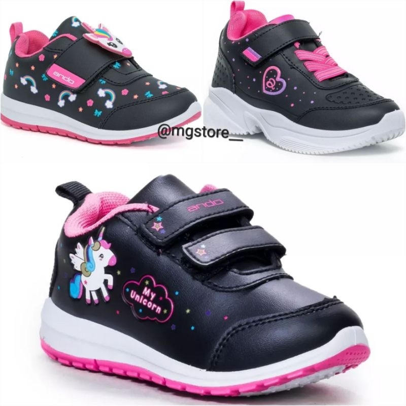 Jual Sepatu Anak ANDO Kuda pony Minicorn / Ponytail / New Era Prolexus ...