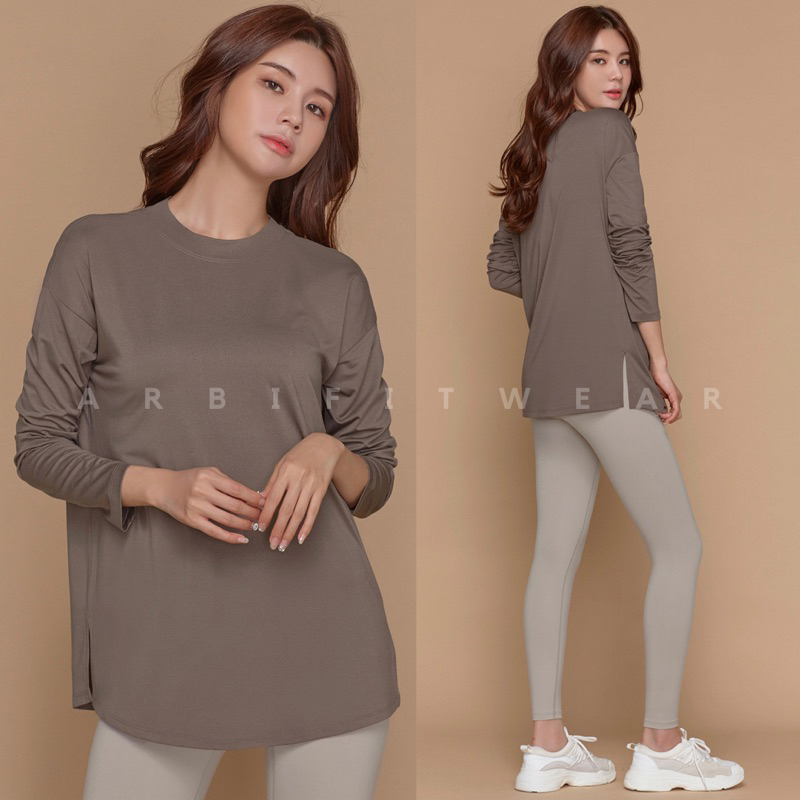 Jual STL METRO OVERFIT LONG SLEEVES | Baju Kaos Atasan Olahraga Wanita ...