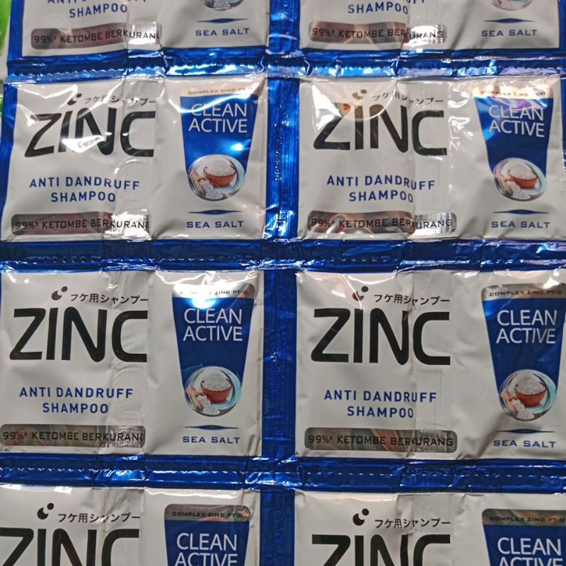 Jual shampo sachet zinc kemasan renceng isi 24 pcs murah | Shopee Indonesia