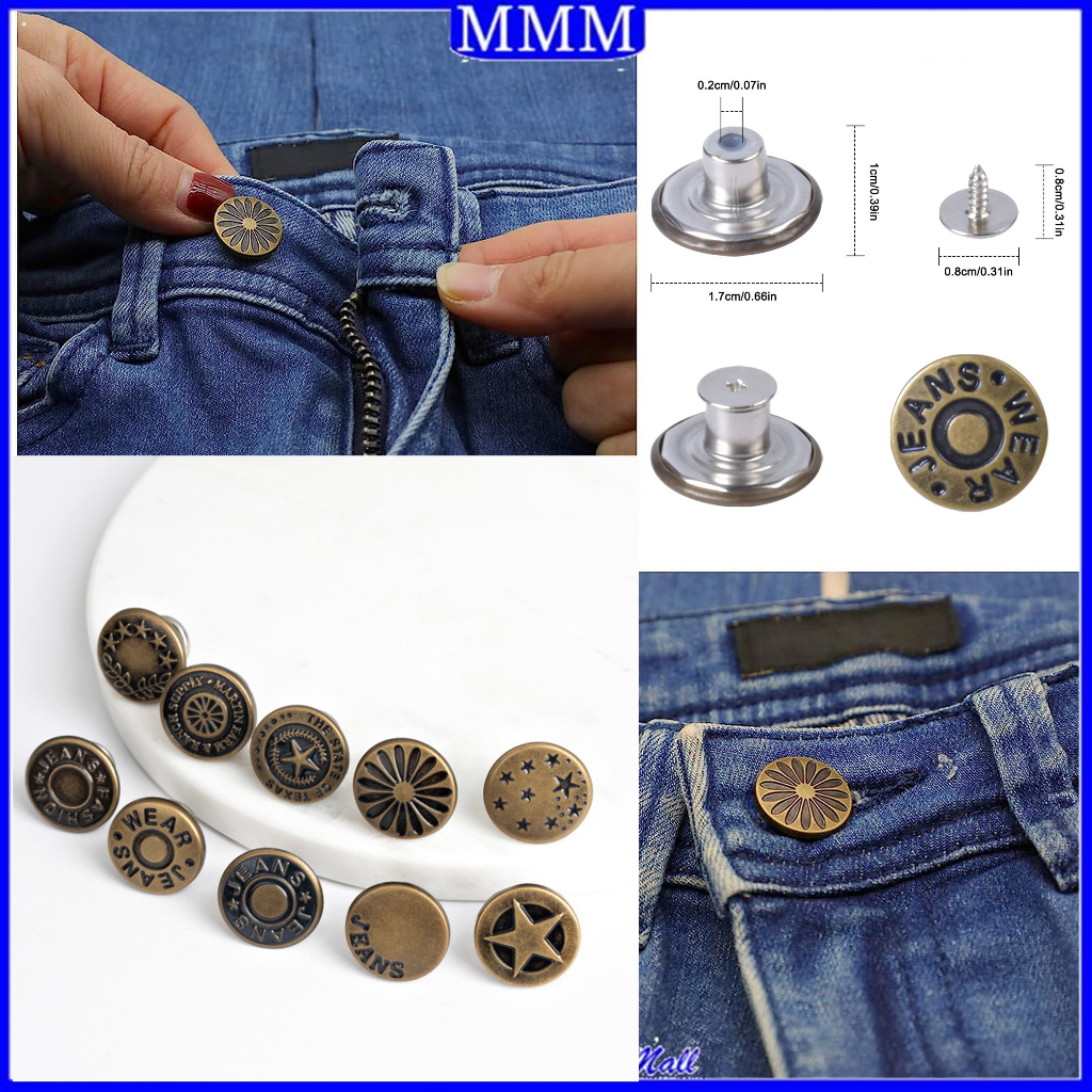 Jual MMM Kancing Celana Jeans Model Bisa Dilepas Detachable Waist ...