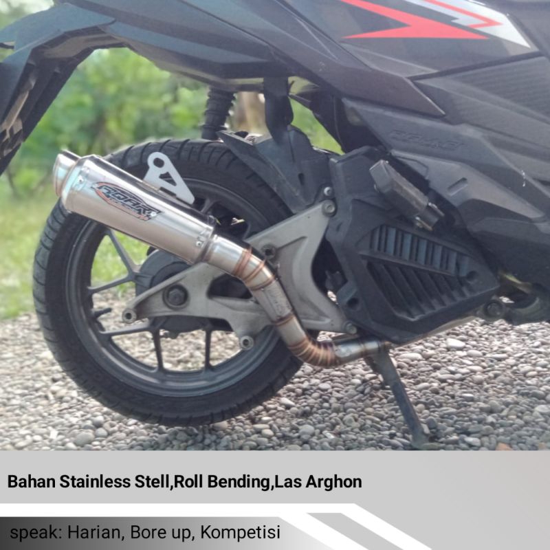 Jual Pipa knalpot racing vario 0ld vario125 vario 150new | Shopee Indonesia