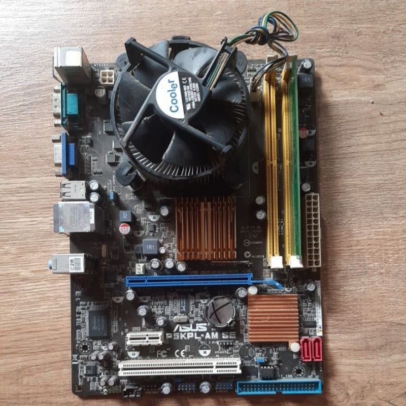 Jual Motherbord Asus P5KPL-AM SE G31 DDR2 Udah ada Prosesor dan fan dan ...