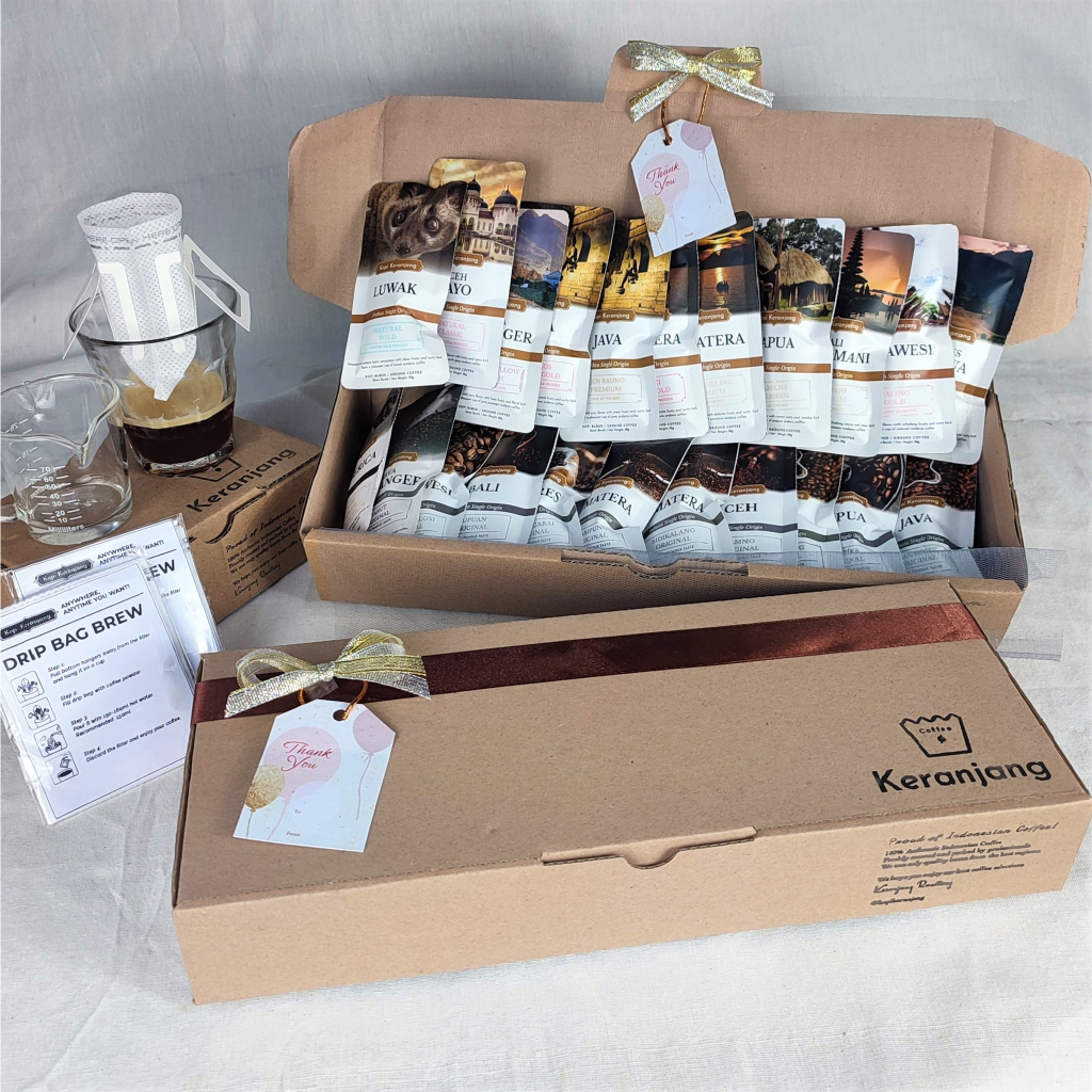Jual Paket Hampers Kopi Original Sachet Large | Shopee Indonesia