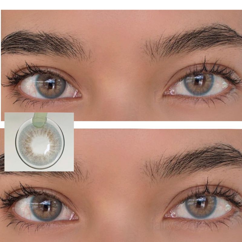 Jual Softlens Kitty Mini Cemore Blue / Kontak Lensa | Shopee Indonesia
