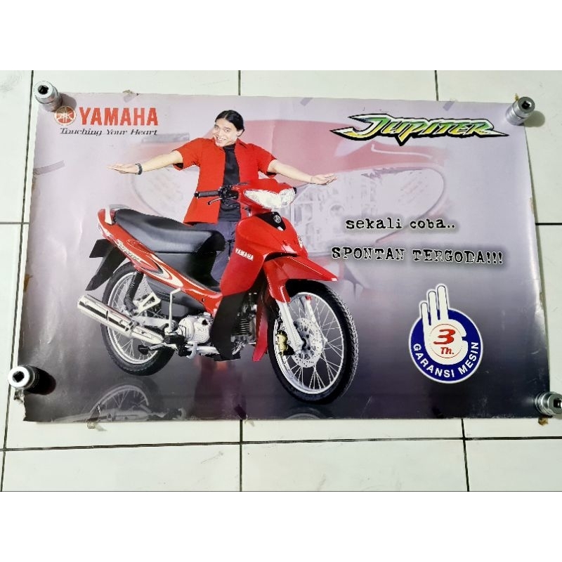 Jual Poster Jumbo Motor YAMAHA JUPITER ORI | Shopee Indonesia
