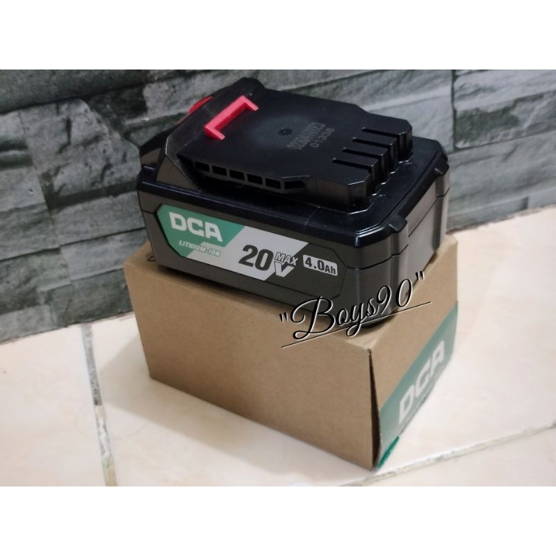 Jual Baterai Lithium Li Ion DCA 20V 4 AH | Shopee Indonesia
