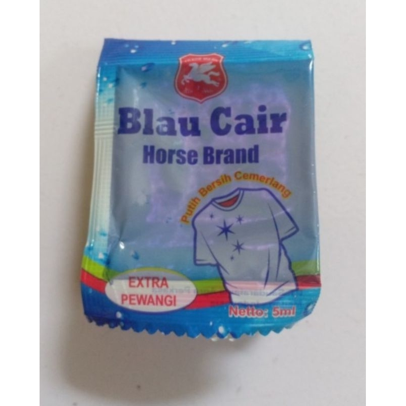 Jual Blau Cair Sachet Horse Brand / Blau cuci cair sachet cap Kuda ...