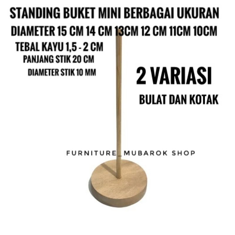 Jual STANDING BUKET MINI BERBAGAI UKURAN TERMURAH/DISPLAY BUKET/HOLDER ...