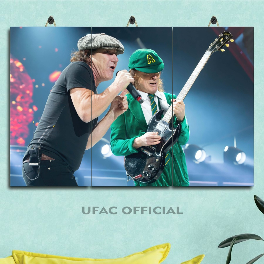 Jual POSTER RUANG GAMING AC DC BAND 45X30 MULTIPANEL | DEKORASI RUANG ...