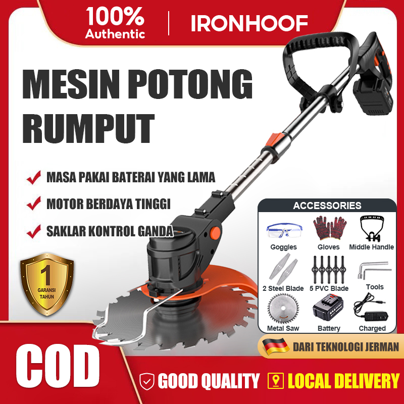 Jual Mesin Potong Rumput 588V Mesin Pemotong Rumput Baterai Pemotong ...