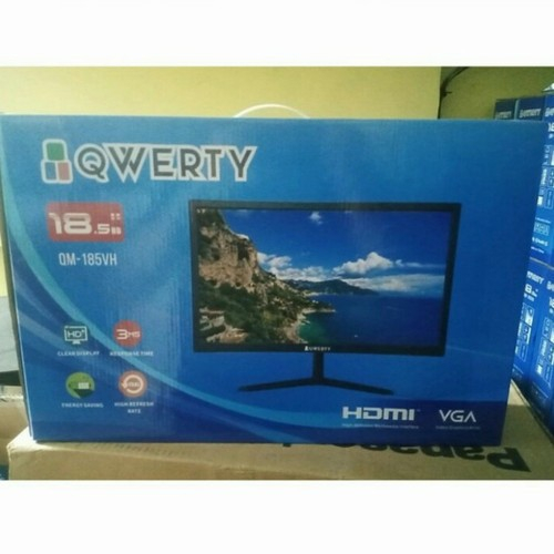Jual Led Lcd Monitor Qwerty 18.5' 19 Inch VGA HDMI setara SPC Mega ...